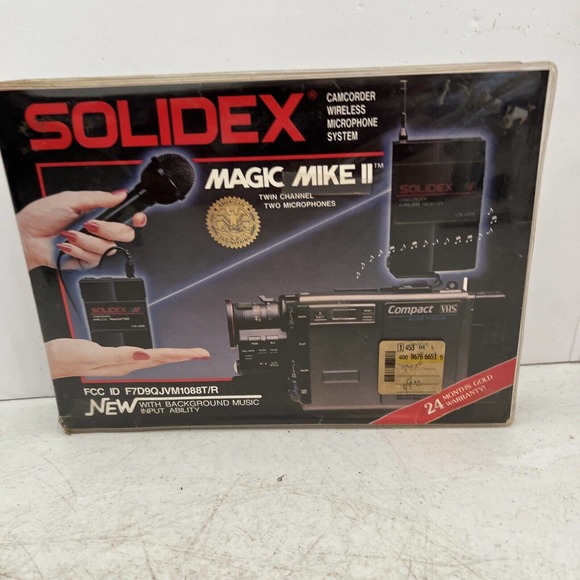 Magic | Cameras, Photo & Video | Vintage Solidex Camcorder Wireless ...